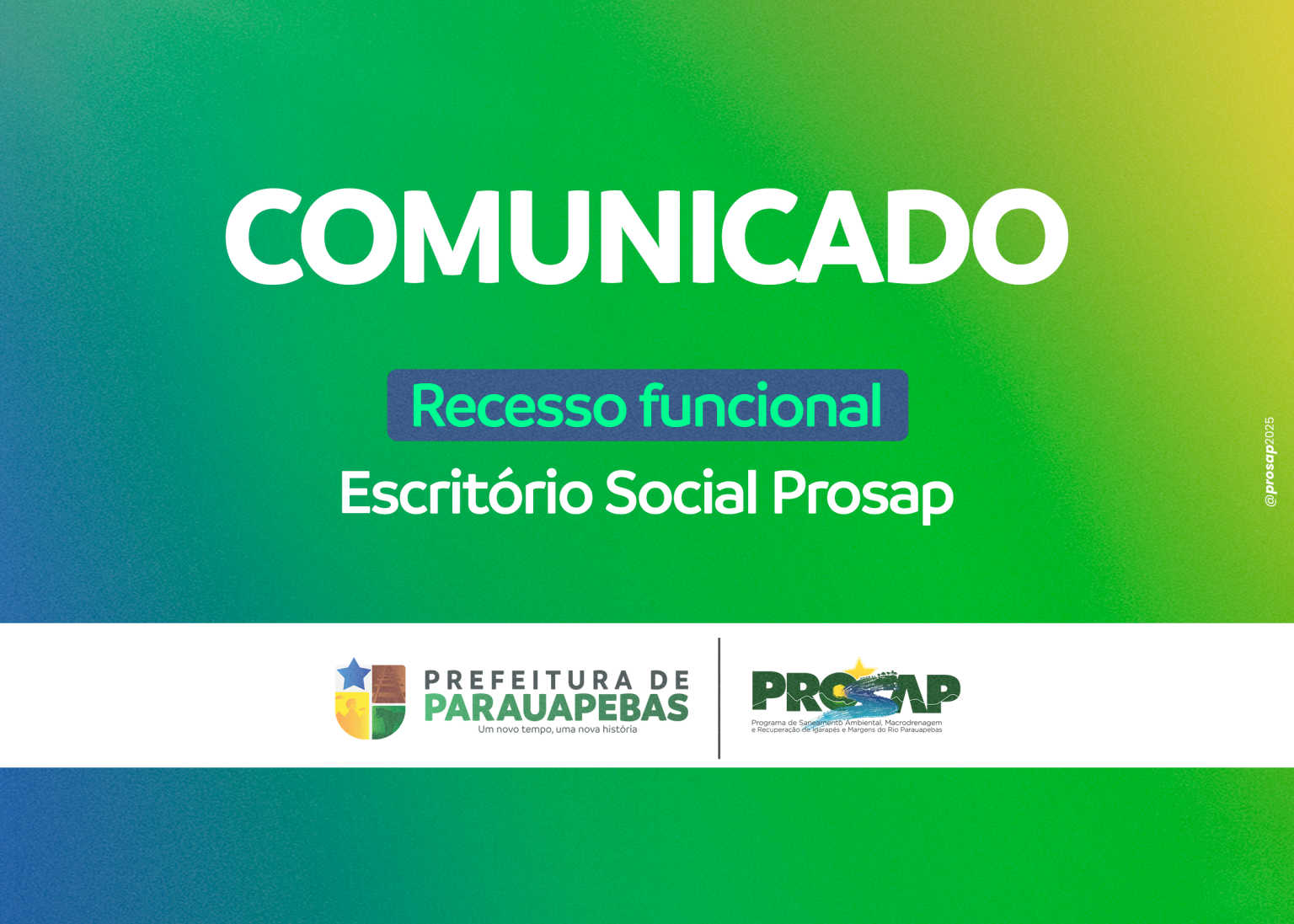 Prosap – Seja bem-vindo